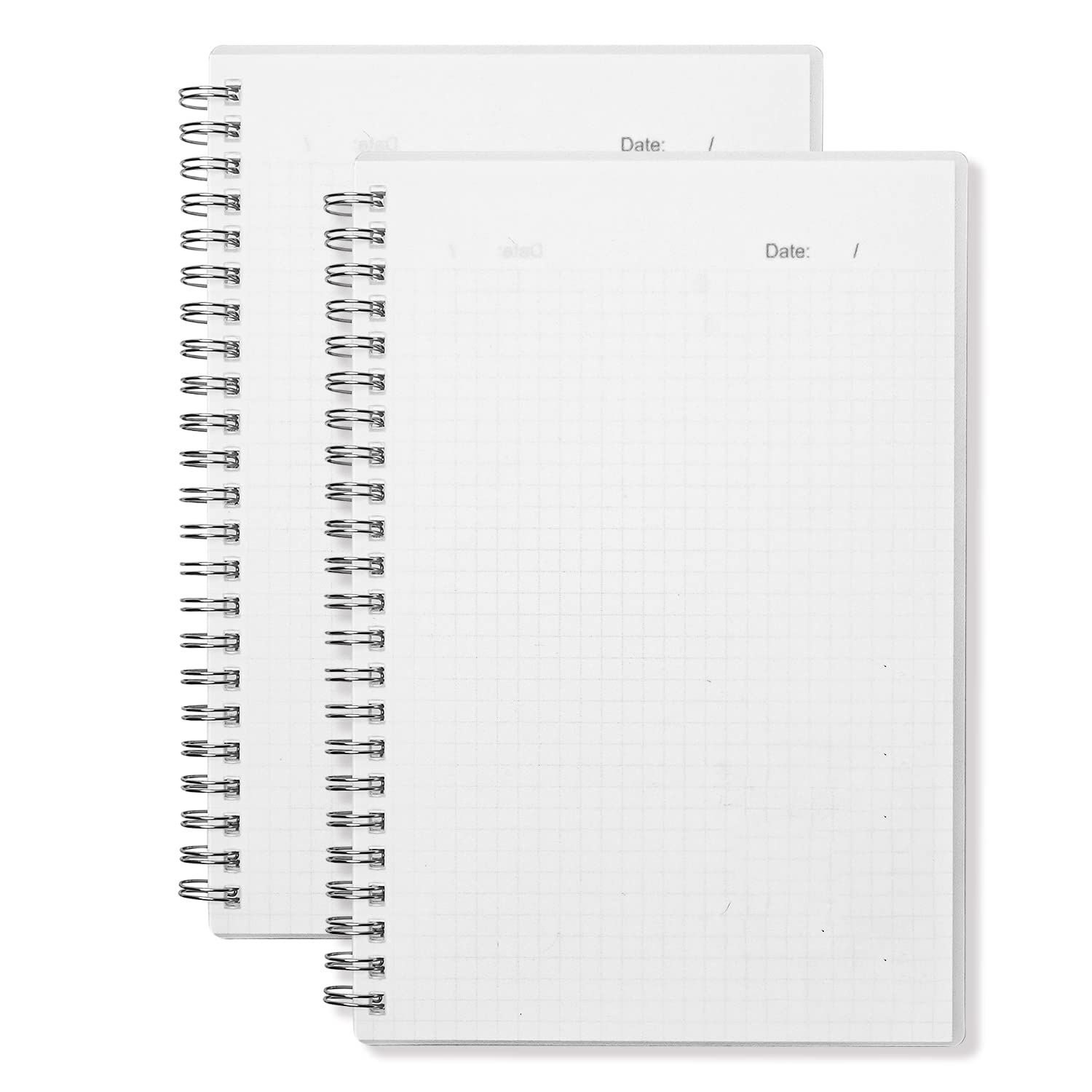 Amazon.com : MEMX Graph Ruled Spiral Notebook, 5.8 x 8.3 Inches A5 ...