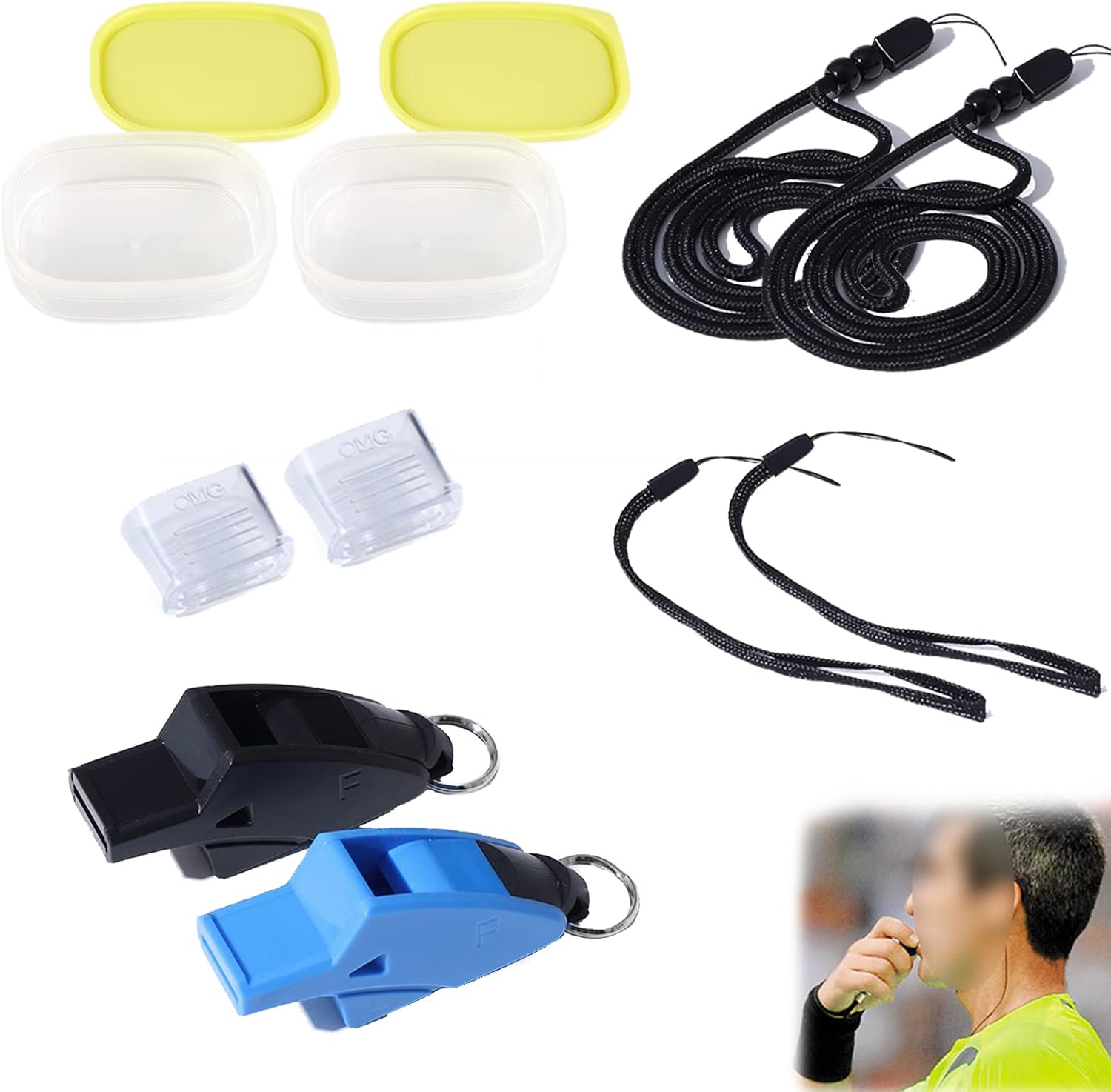 ABS Whistles Loud Sound Whistle Sports Whistle Practical Signal Whistle ...
