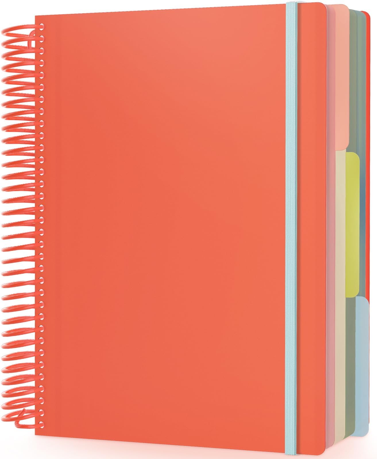 Amazon.com : Yoment 3 Subject Notebook College Ruled, Large Spiral ...