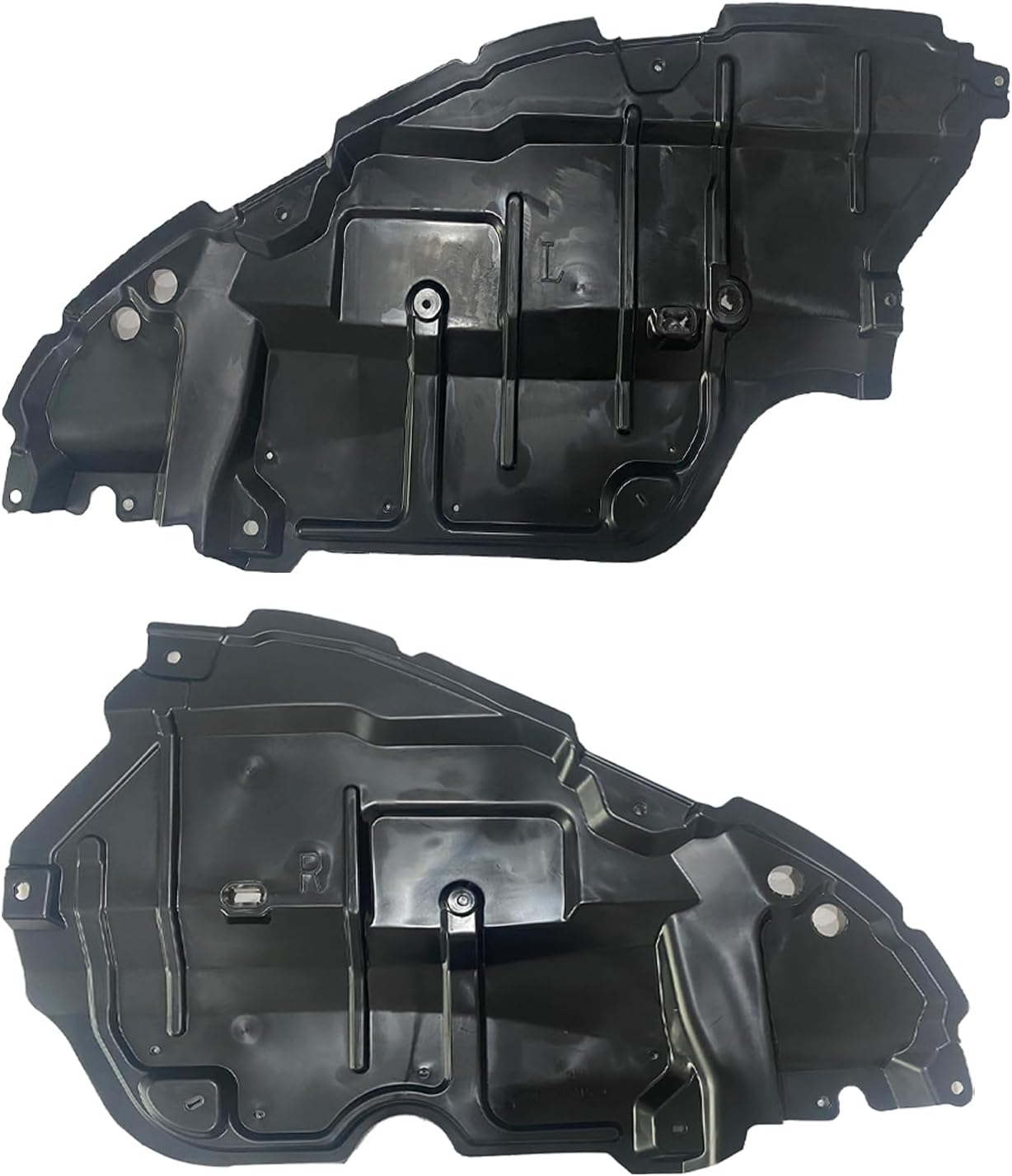 Amazon.com: Pair Engine Splash Shield Guards Under Cover Compatible ...
