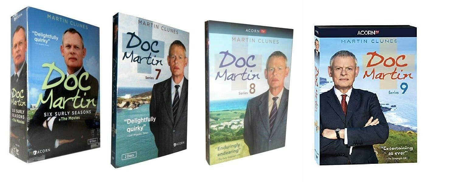 Amazon.com: Doc Martin Ultimate Collection Seasons 1-9 + The Movies DVD ...