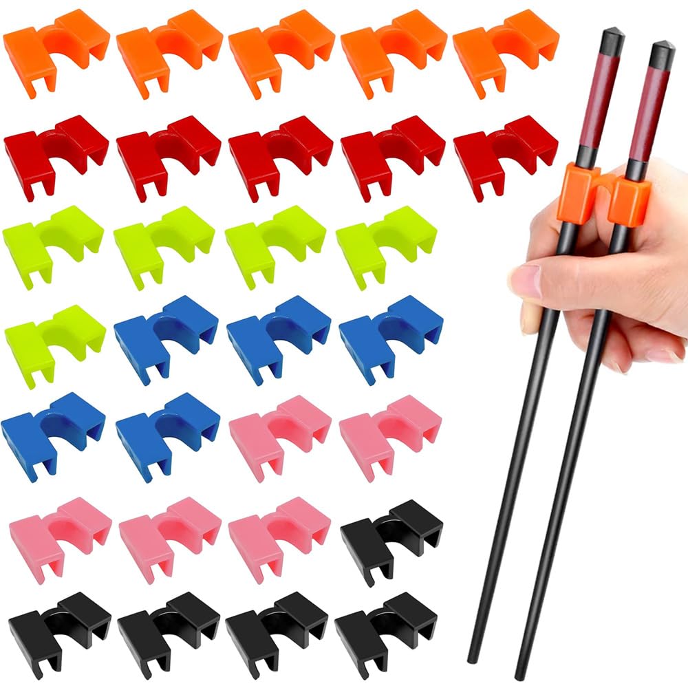 Amazon.com: Chopstick Helper Training Kit, 30 Pieces Reusable ...