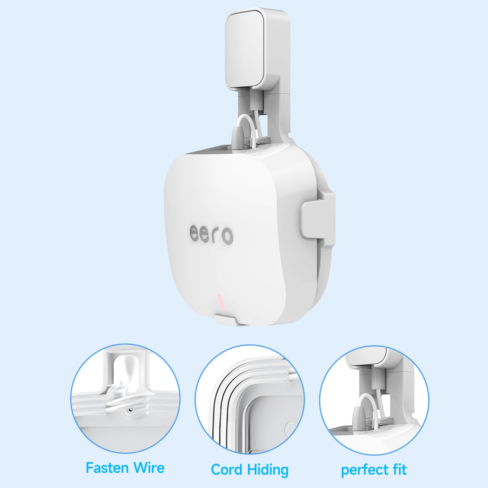 Snapklik.com : Wall Mount Holder For Eero Pro 6e/Pro 6 Mesh Wi-Fi ...