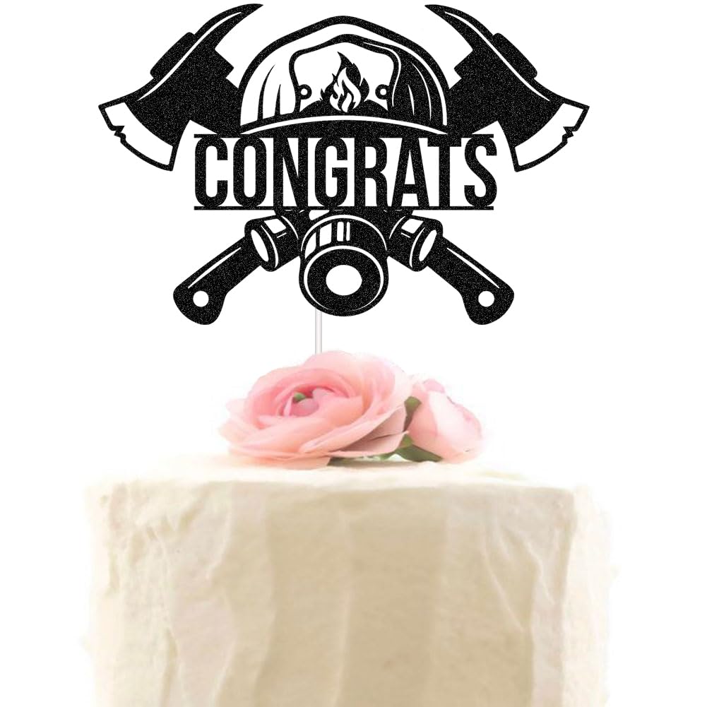 Fireman And Emt Cake Topper