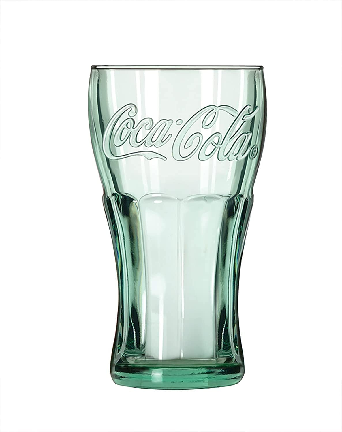 Amazon.com | Classic Coca-Cola Glass in Georgia Green 17.2oz/510ml Coke ...