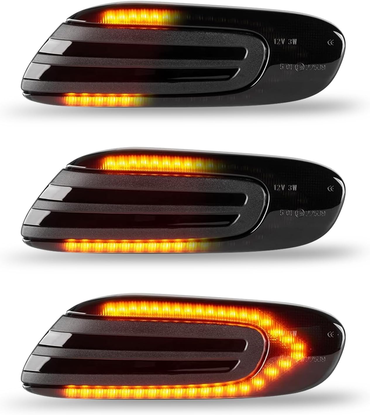 OZ-LAMPE 2Pcs LED Dynamic Side Indicator for BMW MINI COOPER F55 F56 ...