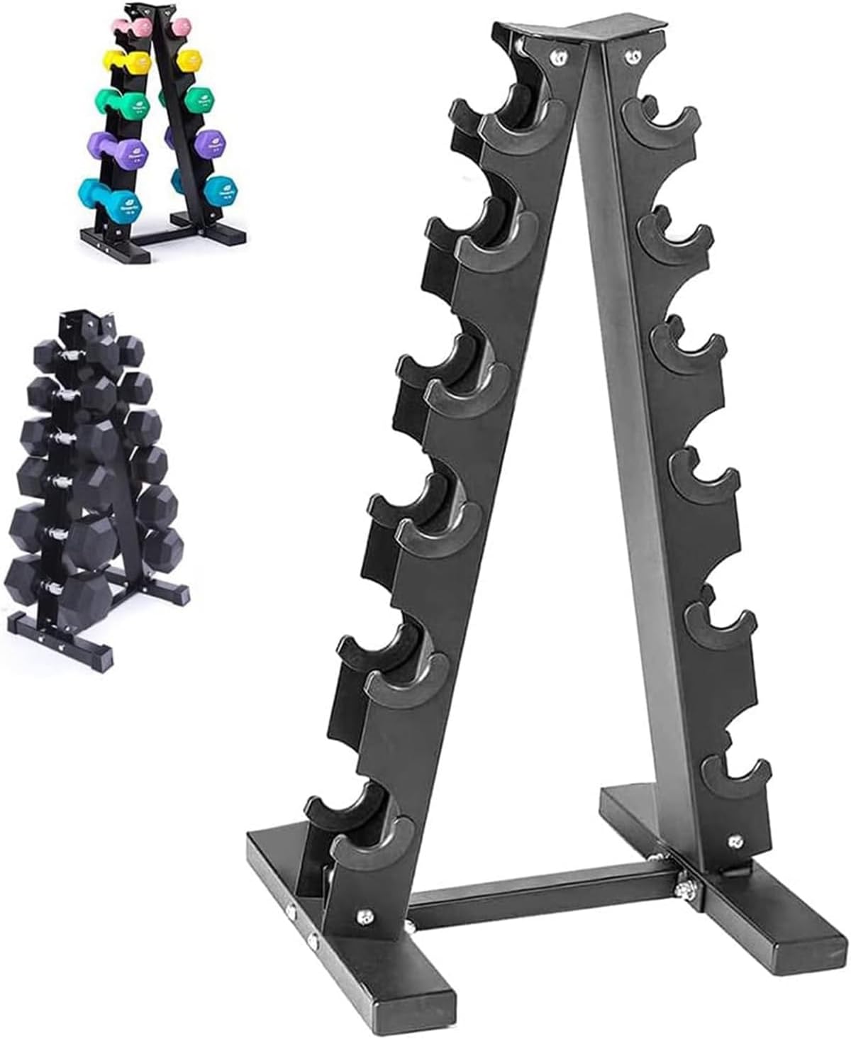 Proiron Compact Dumbbell Rack, Solid Weight Rack for Dumbbells ...