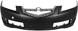 Amazon.com: FitParts Front Bumper Cover Compatible With 2007-2008 Acura ...