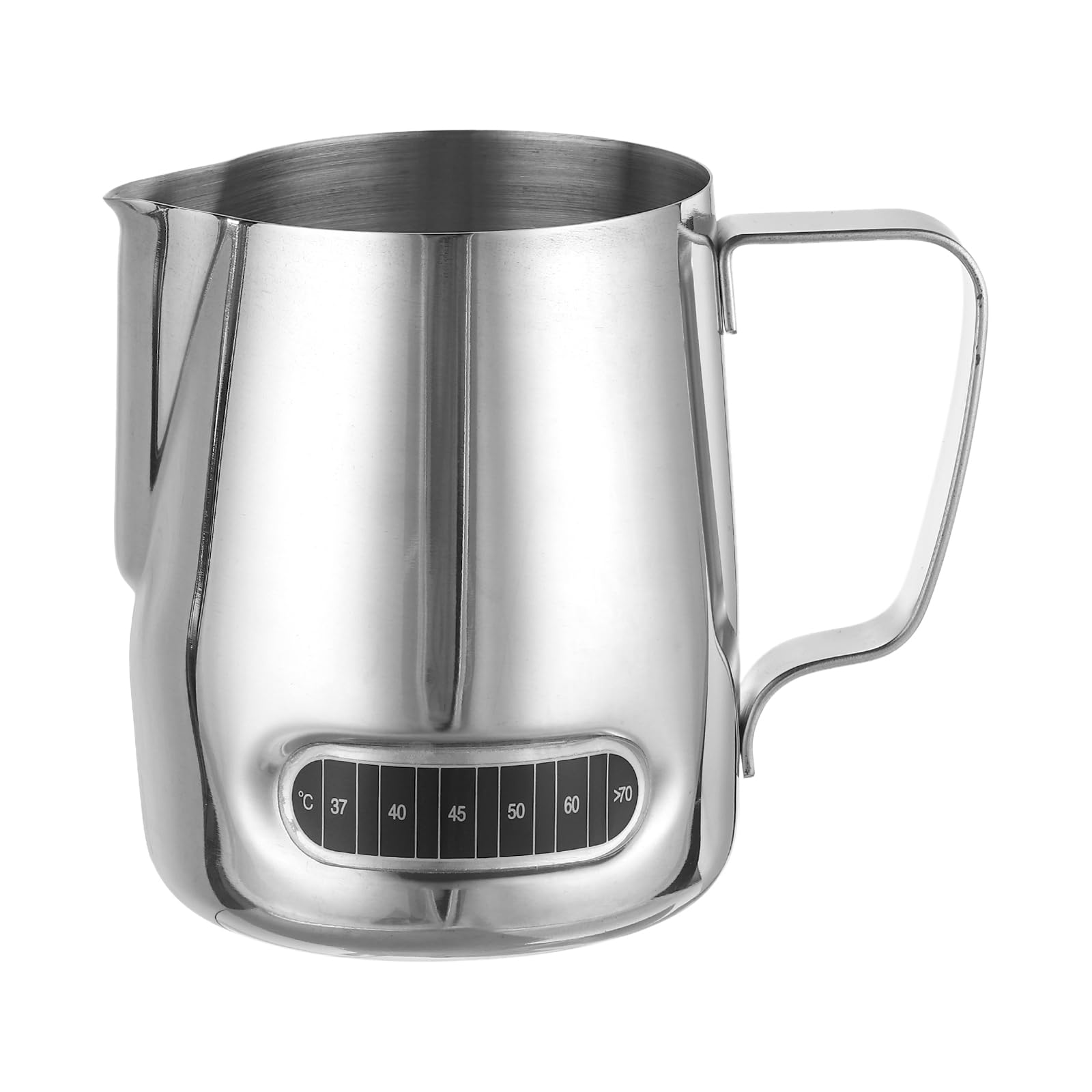 Amazon.com: uxcell Milk Frothing Pitcher with Integrated Thermometer ...