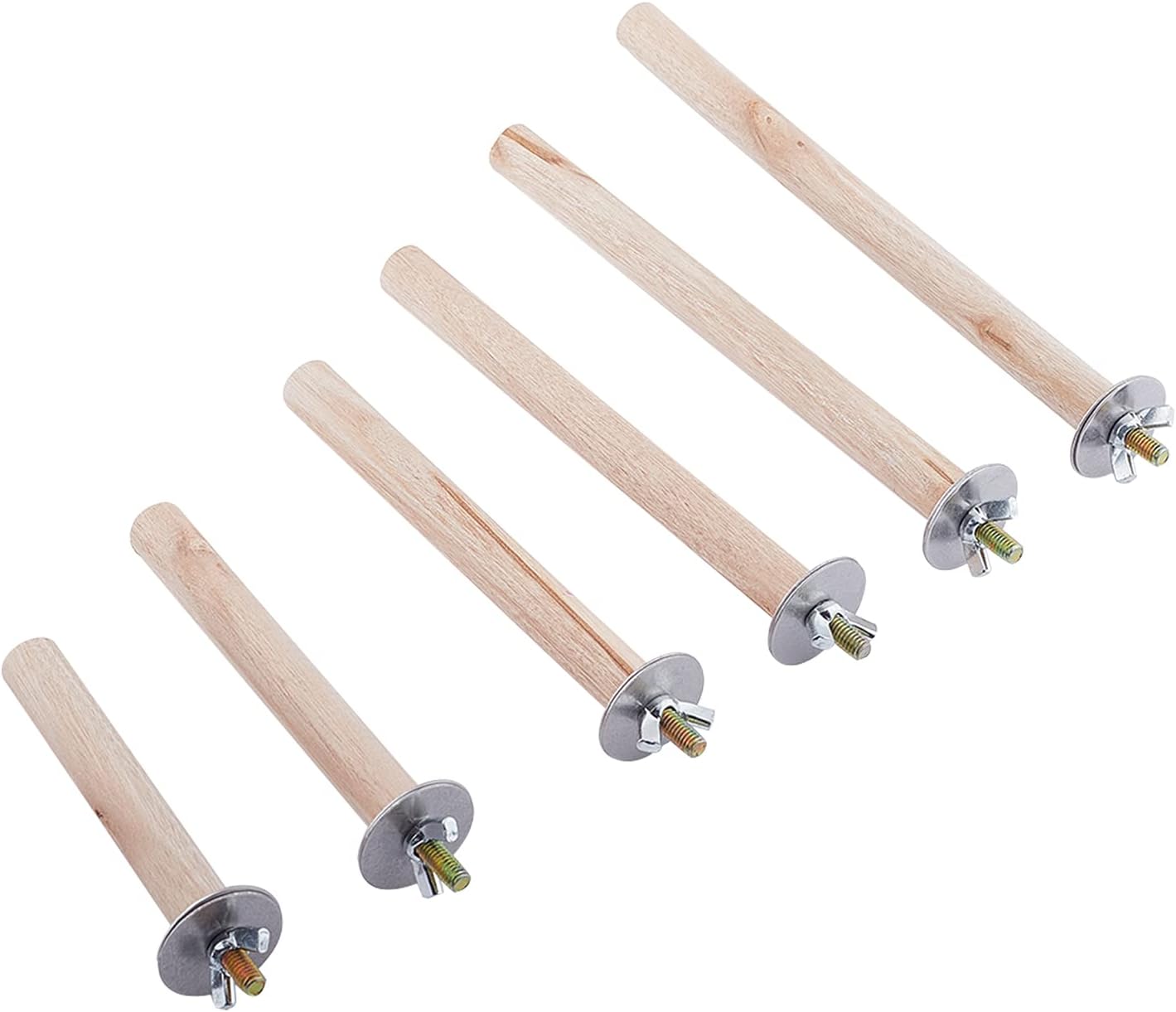 Moondown Farm Bird Cage Perch Plastic 10 Pack 22cm Length for Finch ...