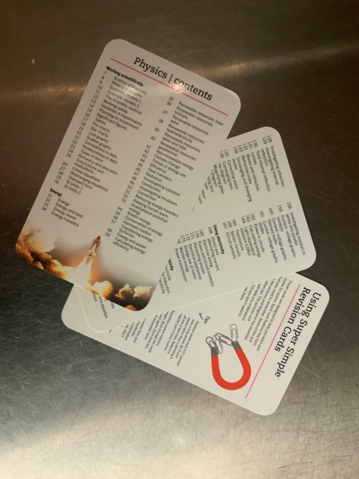 Super Simple Physics Revision Cards Key Stages 3 and 4: 125 ...