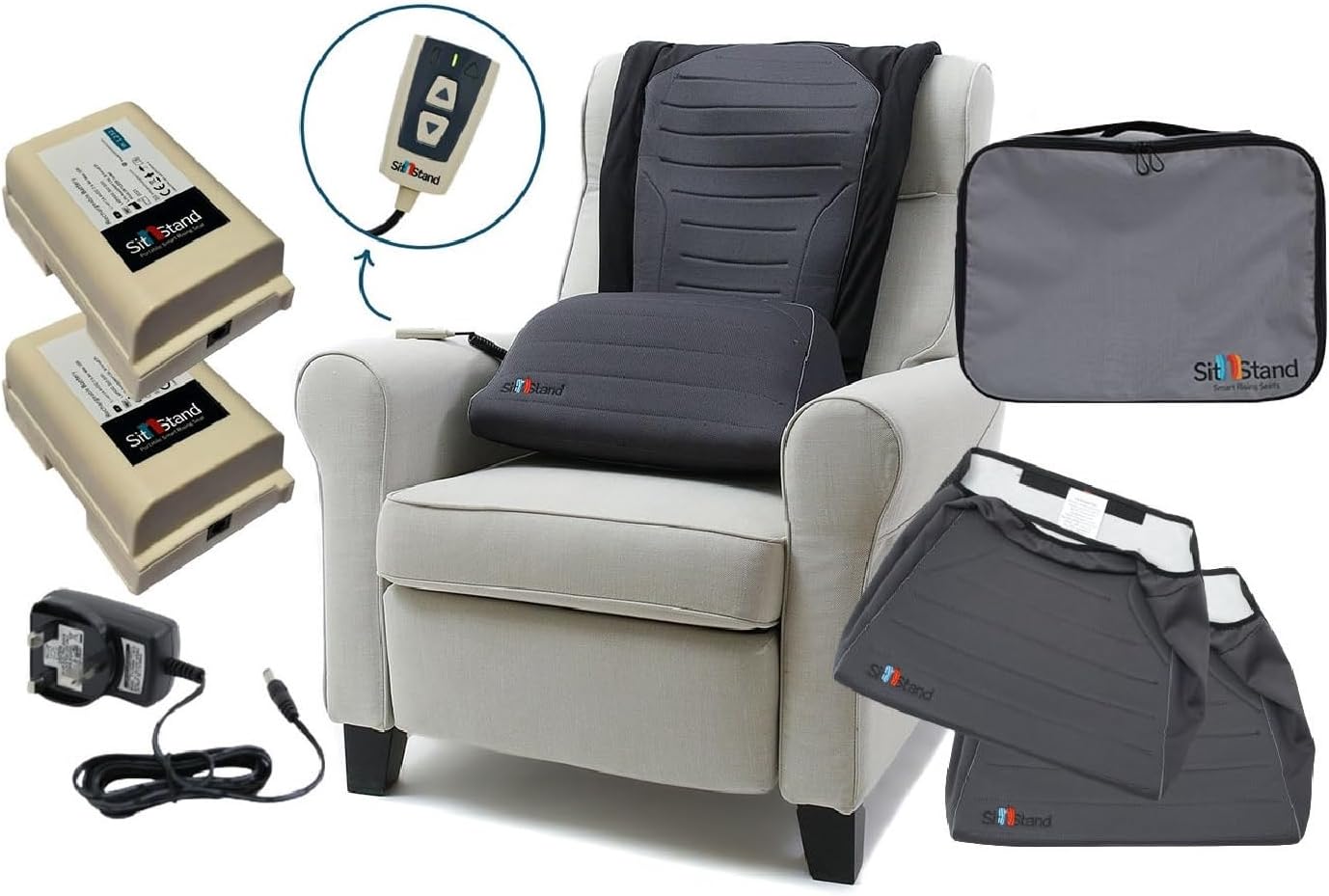 SitnStand Portable Smart Rising Seat Bundle - Portable Lift Aid, Riser ...