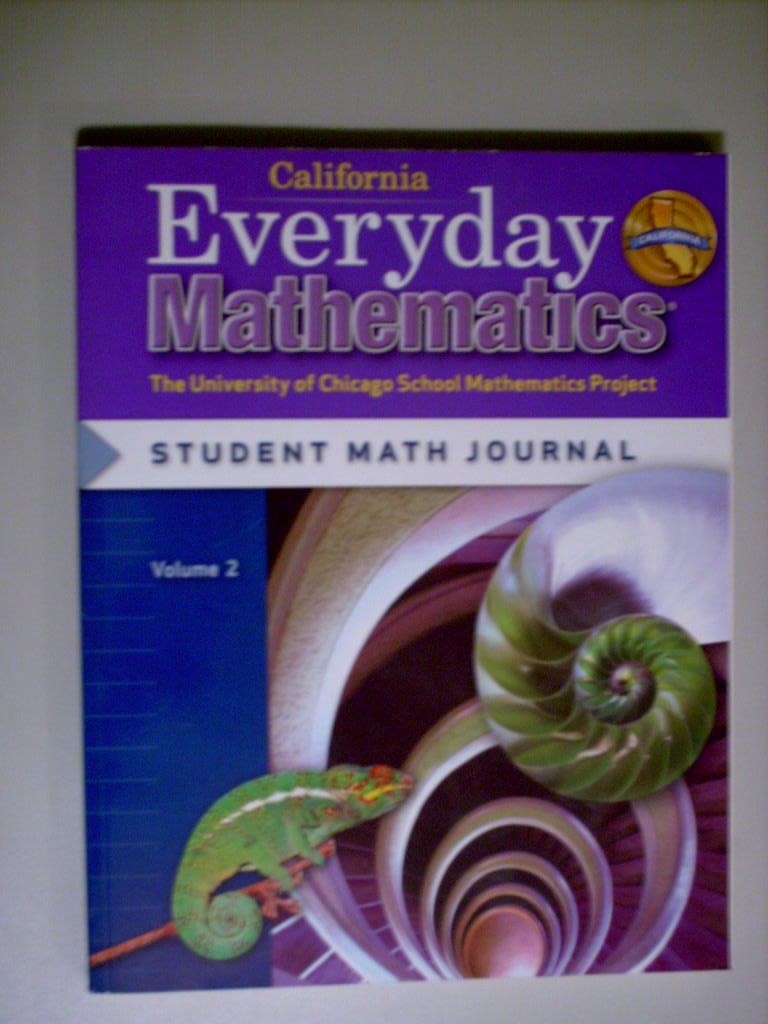 Everyday Mathematics Grade 6 California Student Math Journal Volume 2 ...
