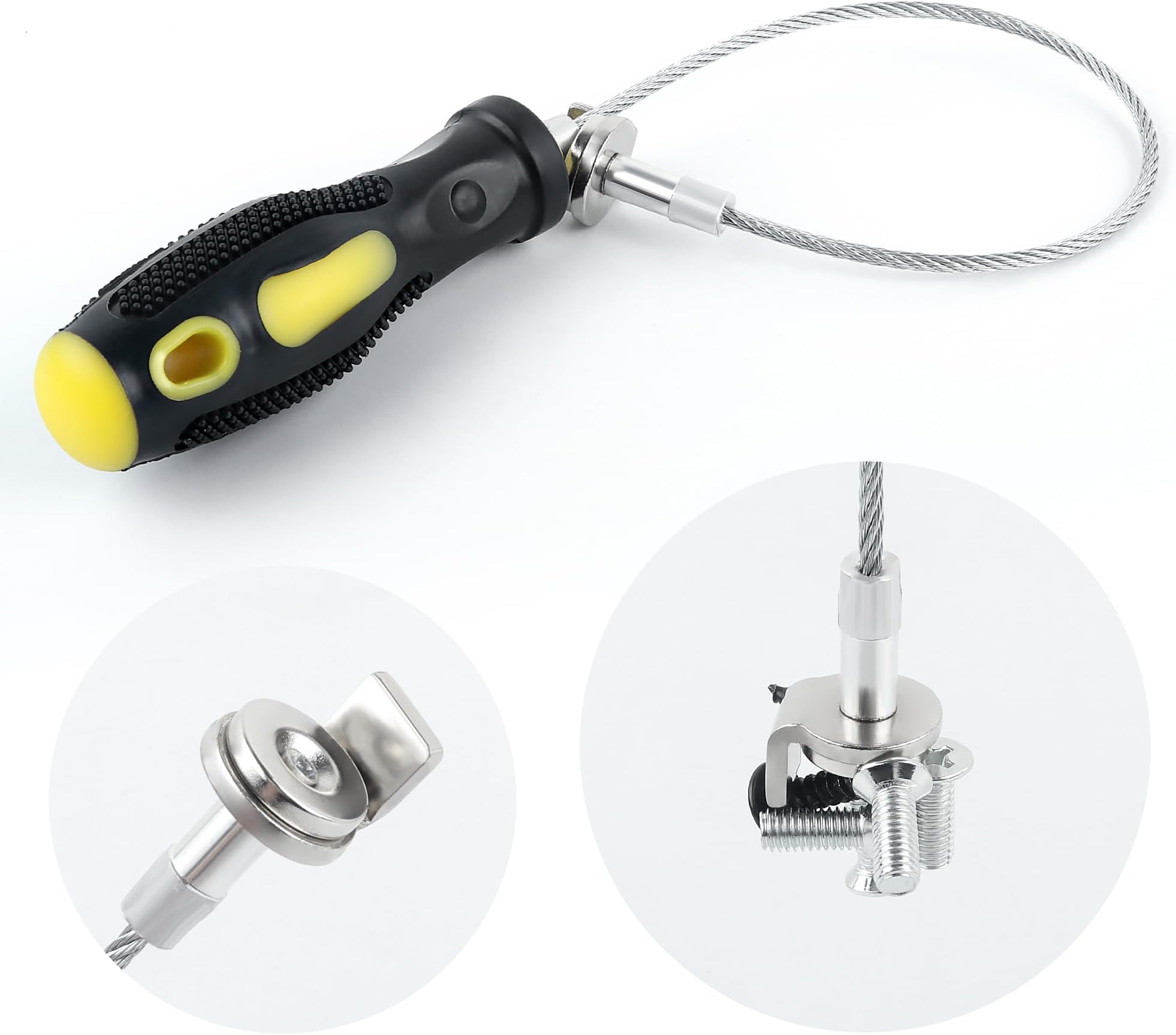 Amazon.com: Aokdom Flexible Magnetic Oil Drain Plug Removal Tool,14 ...