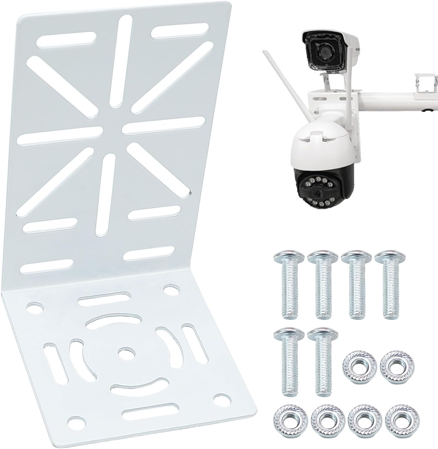 WiTi Support d’Angle Universel pour caméra de sécurité,Montage en Acier ...