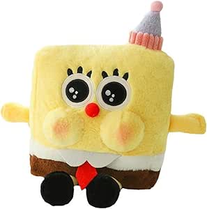 Amazon.co.jp: Hushan SpongeBob Plush Doll, Various Sizes, Half Size ...