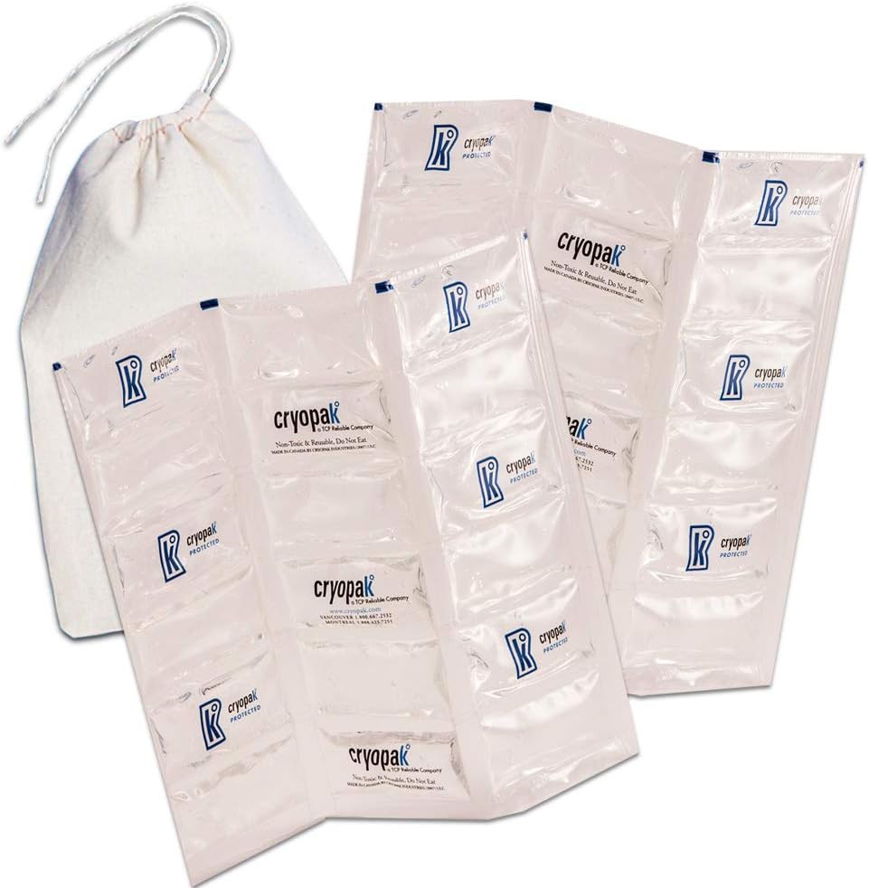 Amazon.com: Cryopak Flexible Ice Pack For Breast Milk Cooler With Frost ...