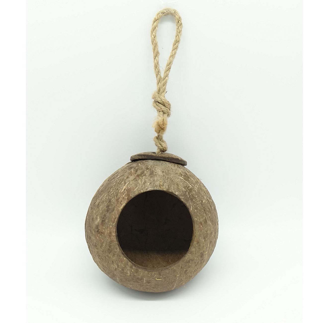 Snapklik.com : Coconut Bird Nest,Natural Coconut Shell Bird Nest House ...