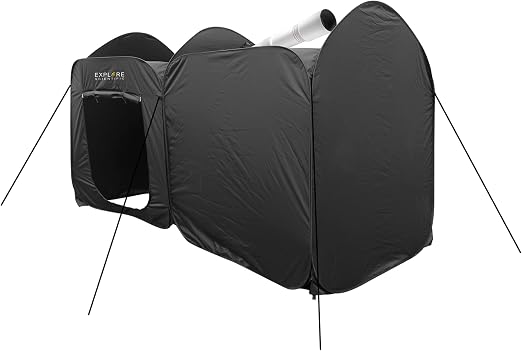 Amazon.com: Explore Scientific Two-Room Pop-Up Go Observatory Tent ...