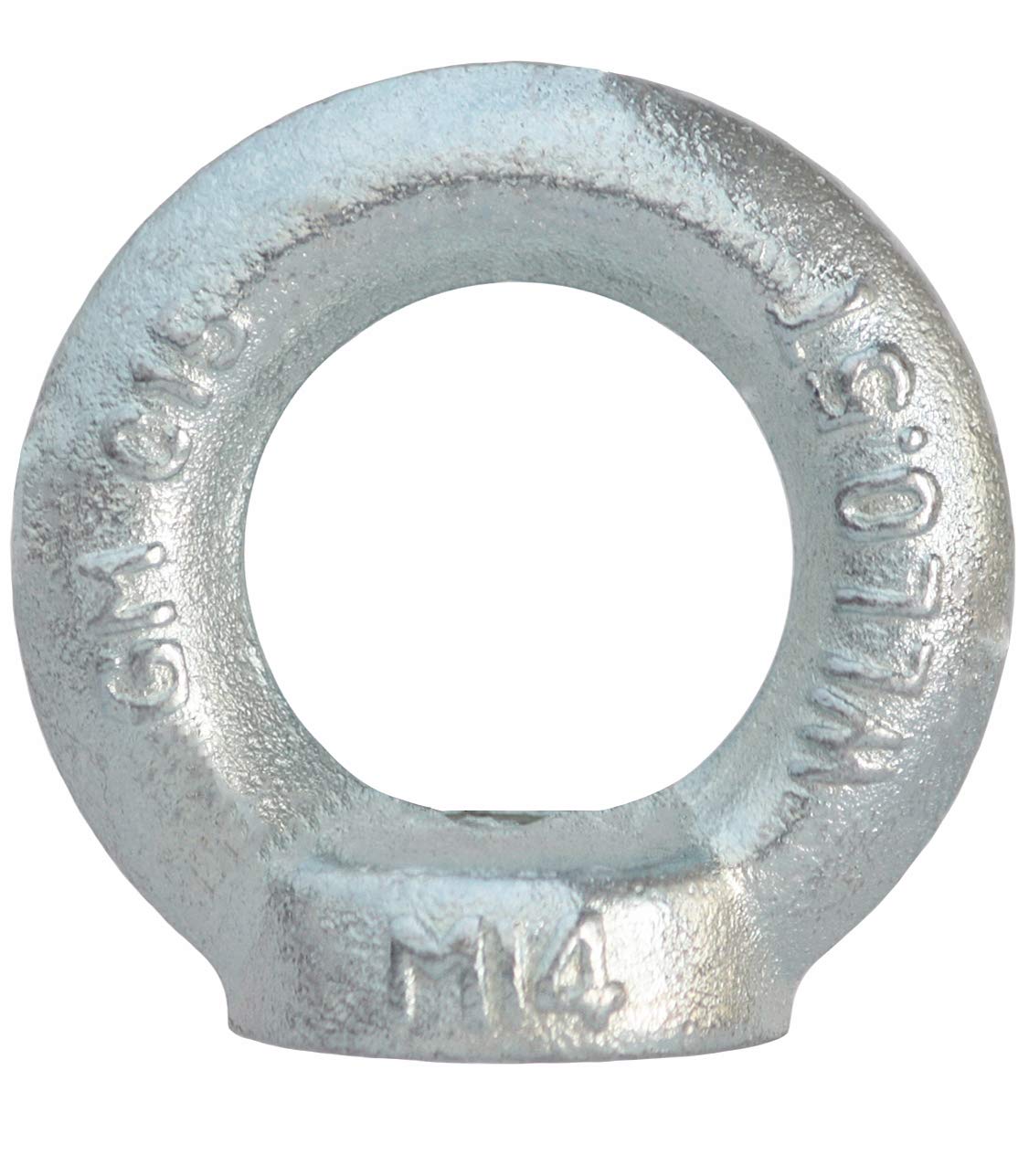 Buy KeyMet GmbH 2 Ring Nuts Ring Nuts M14 Eye Nut Transport Eye Crane ...