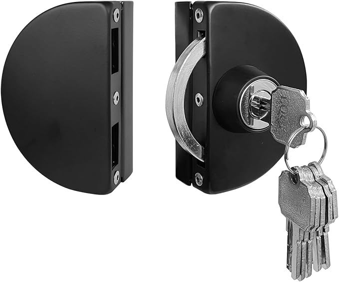 Amazon.com: Sliding Double Glass Door Lock, Home, Office Single Door ...