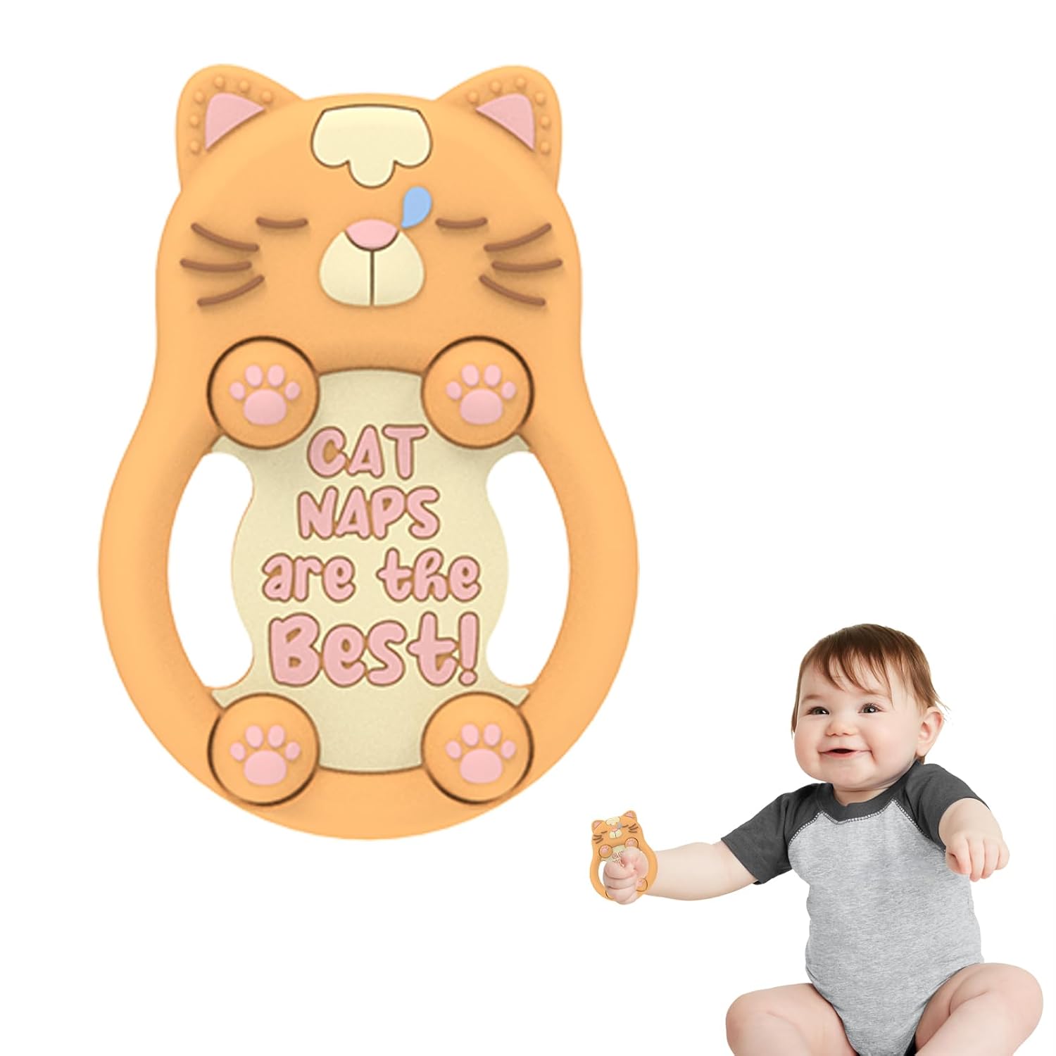 Amazon.com : ToiyBosm Baby Teething Toys, Teethers for Babies 3 Months ...