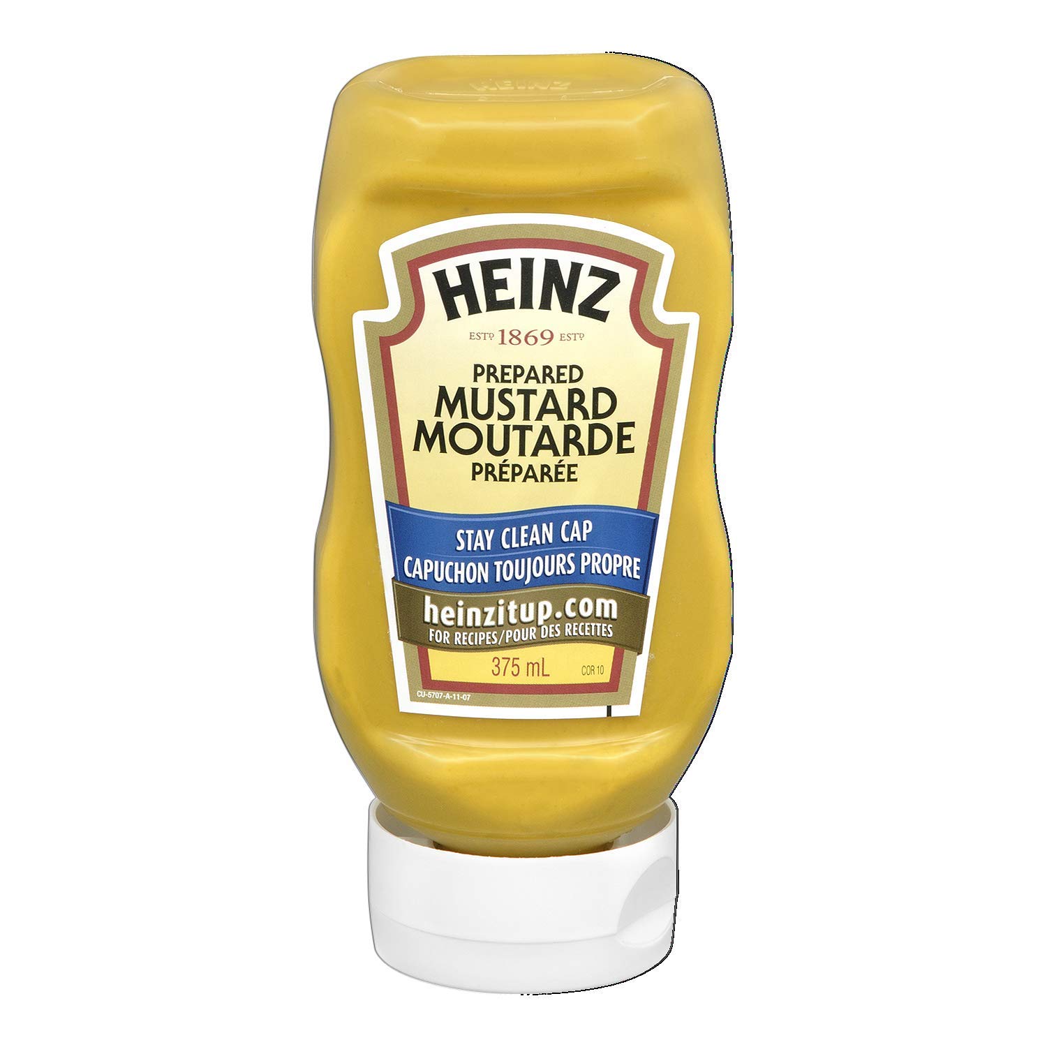 Heinz Yellow Mustard, 375mL (Pack of 12) : Amazon.ca: Grocery & Gourmet ...