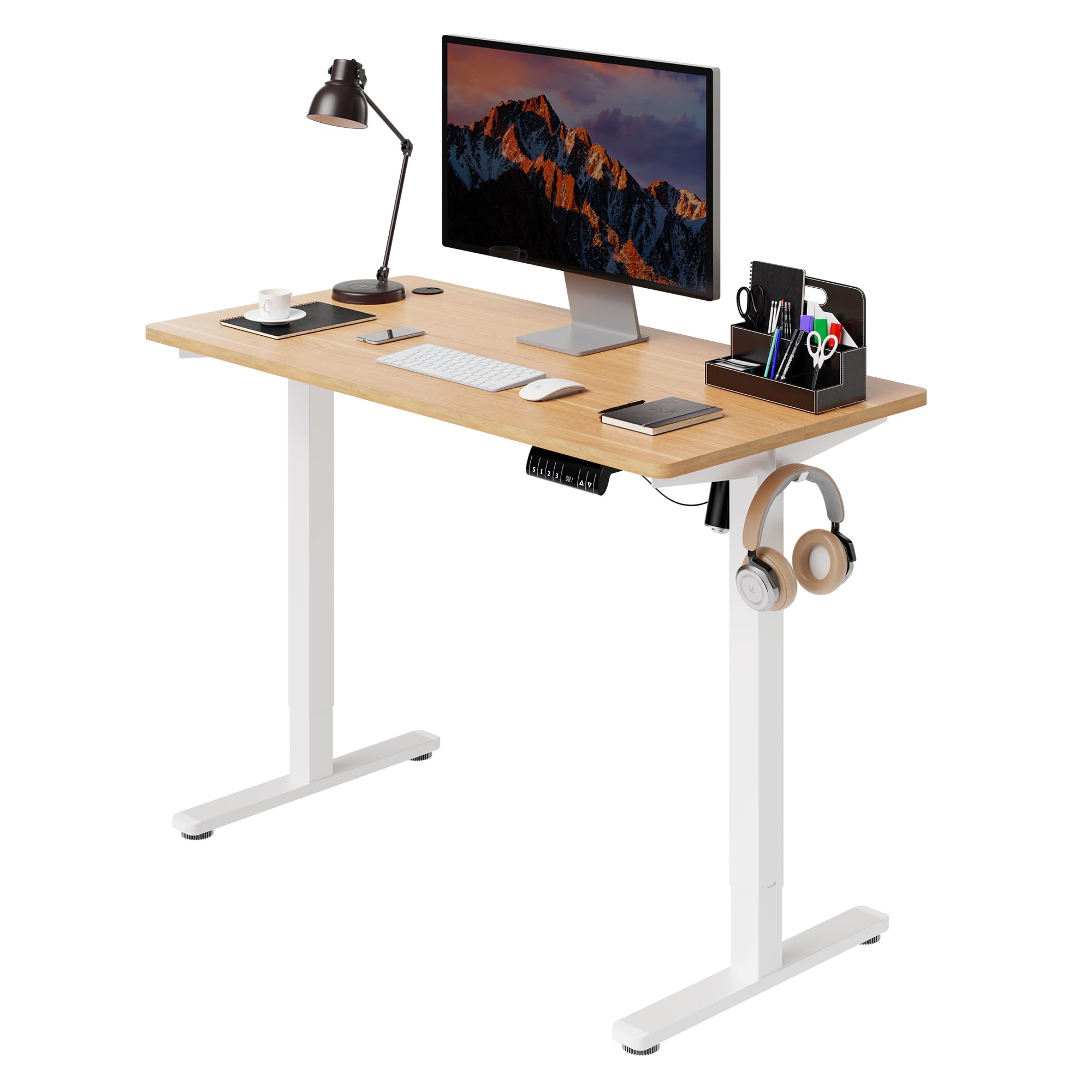 Snapklik.com : Shintenchi Electric Height Adjustable Standing Desk ...