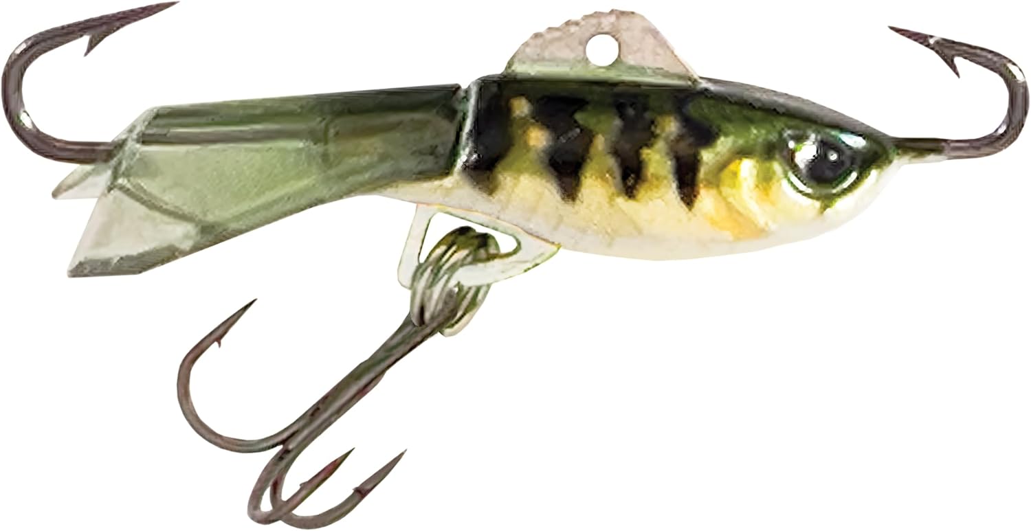 Amazon.com : ACME Ice Hyper-Rattle Jig Glow Perch 1" : Sports & Outdoors