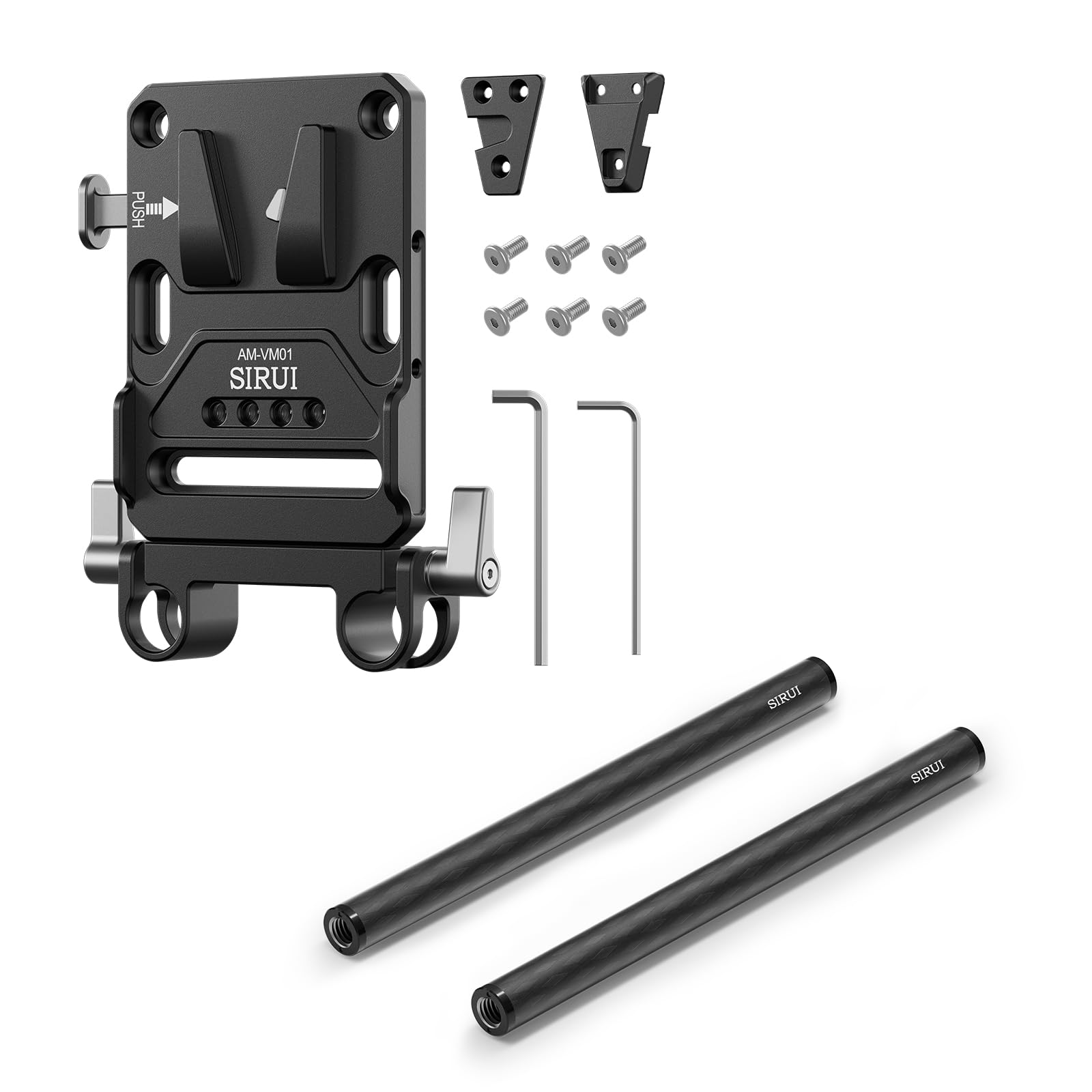 Amazon.com: SIRUI V-Lock Base and Wedge Kit and Universal 8"/20cm ...