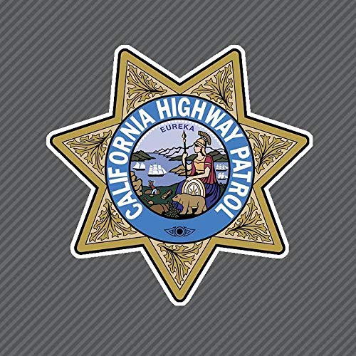 Amazon.com - California Highway Patrol Sticker for Car Vinyl Decal ...