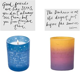 Amazon.com: Good Friends are Like Stars Blue and New Beginnings ...