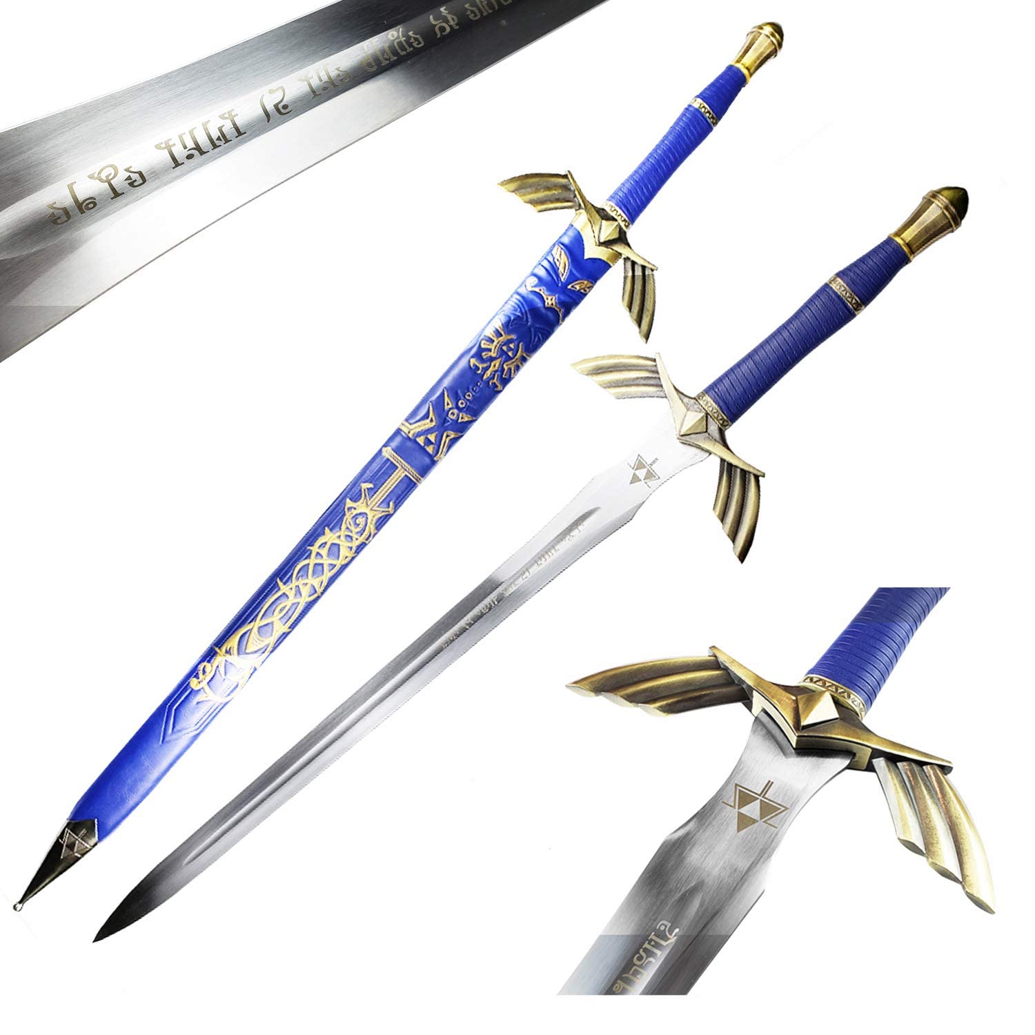 Top Swords Legend of Zelda Full Tang Master Sword SHARPENED Skyward ...