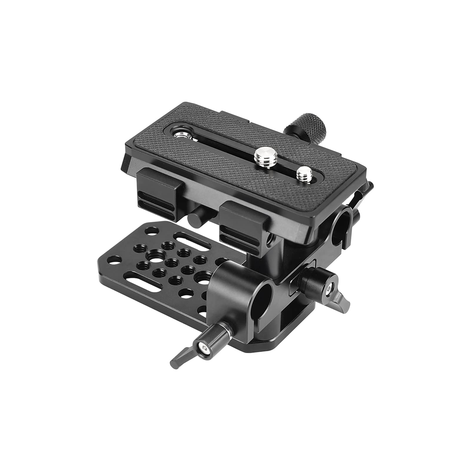 SZRIG Quick Release Mount Base with Tripod Baseplate & 15mm LWS Rod ...
