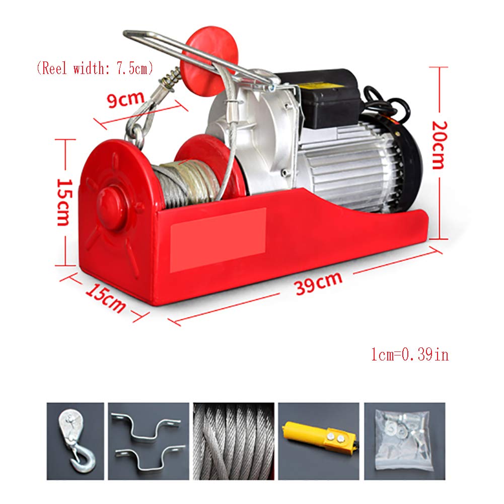 Buy XINGXINGNS Electric Hoist 300/600 kg Load Capacity, Overhead Lift ...