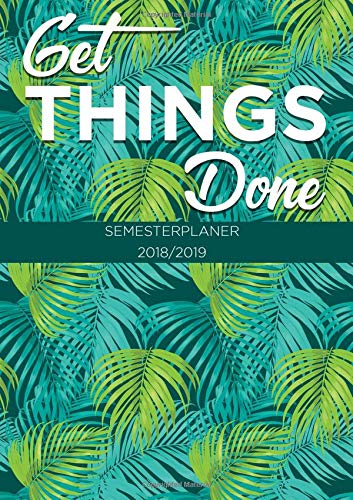 Amazon.com: Semesterplaner 2018/2019 DIN A5 Student: Dein persönlicher ...