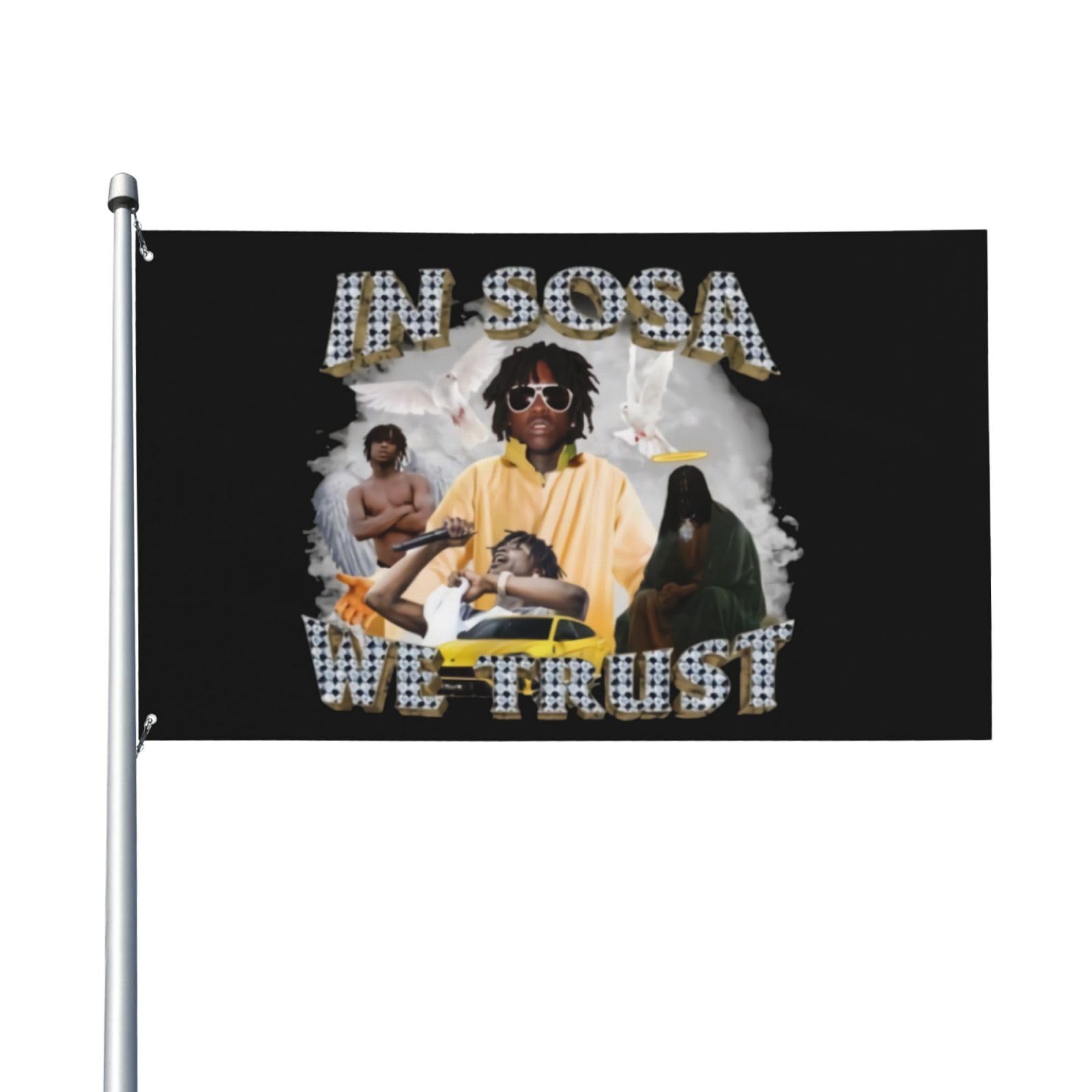 Amazon.com : Chief Rapper Keef Singer Flag Banner Indoor Outdoor Flags ...