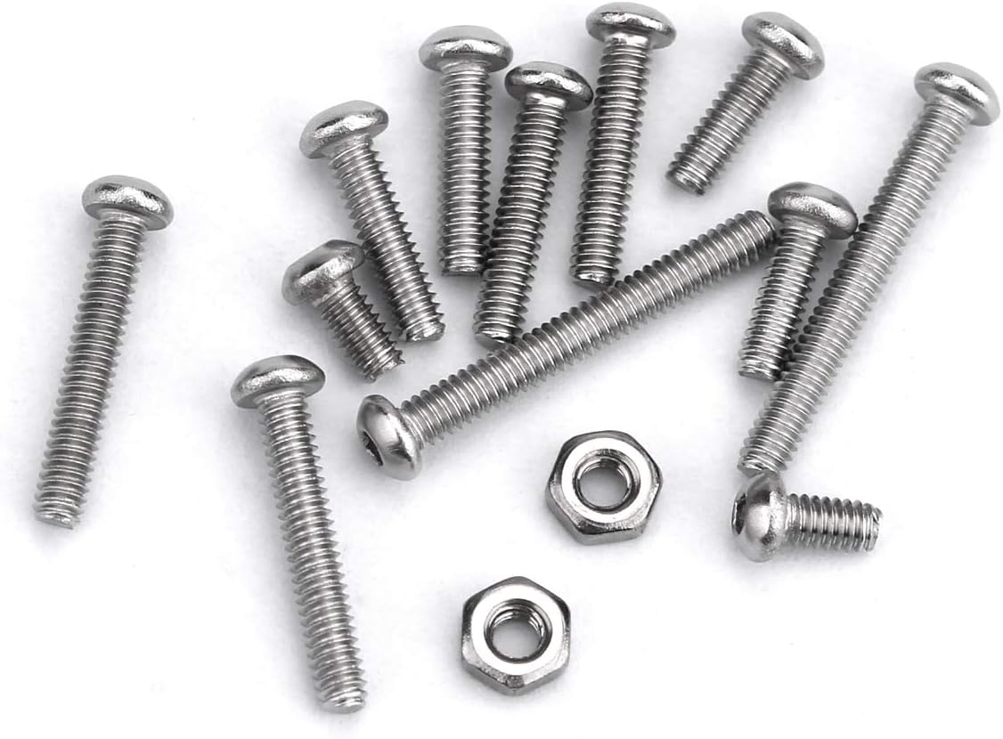 230pcs Small M2 Bolts and Nuts Set 304 Stainless Steel Screws Set Bolts ...