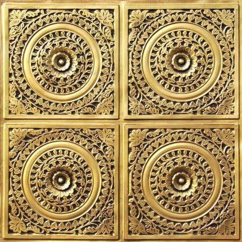 Amazon.com: Ceiling Tile Flat Patina Copper #117 Can Be Glue on Clean ...