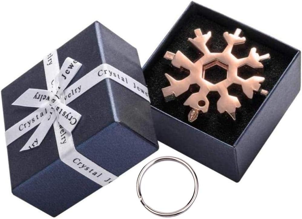TIANXIAWUDI Snowflake Multitool 18 In 1,Incredible Snowflakes Tool ...