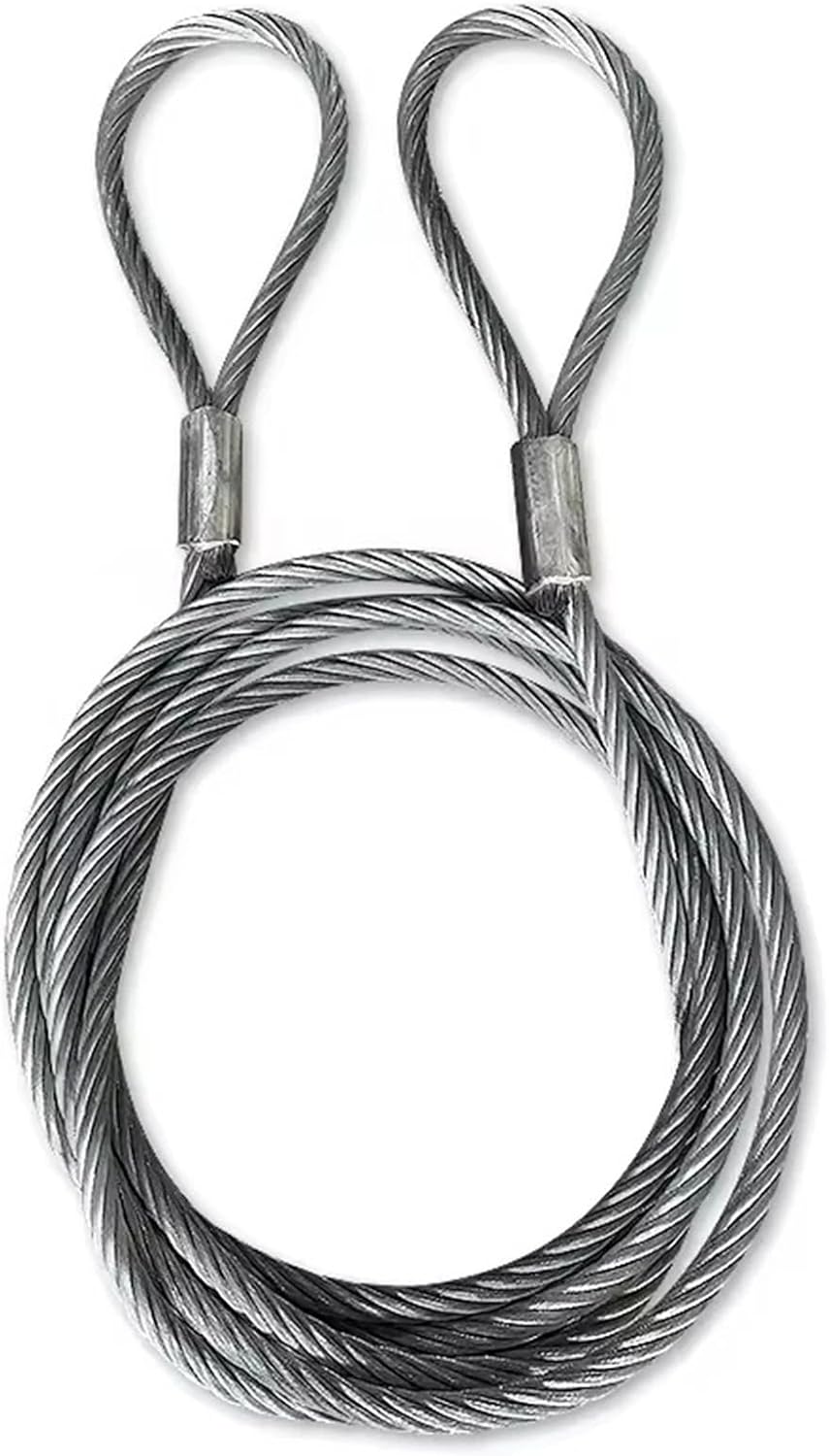 Sling Hook High Tensile Wire Rope Lifting Sling 7.7mm Splice/indenter ...