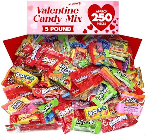 Amazon.com : Bulk Candy Variety Pack 5 Pound - Valentine's Day Candies ...
