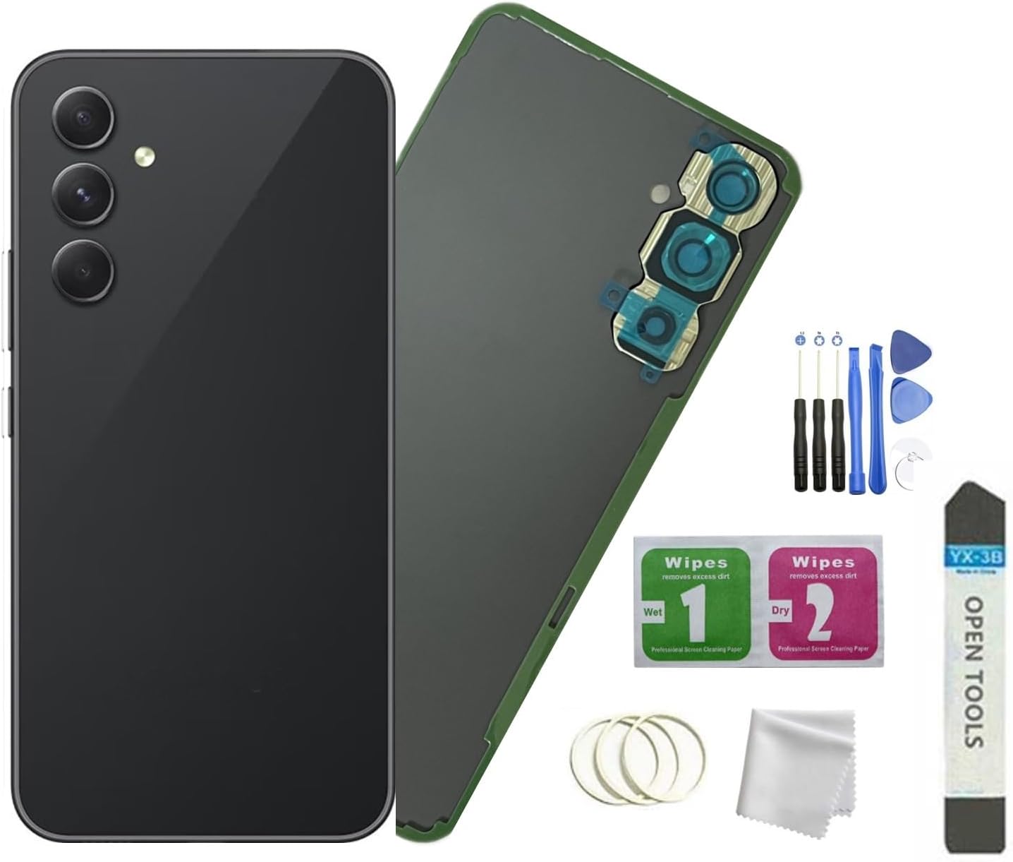 Amazon.com: JMBTQ Galaxy A54 Back Glass Replacement for Samsung Galaxy ...
