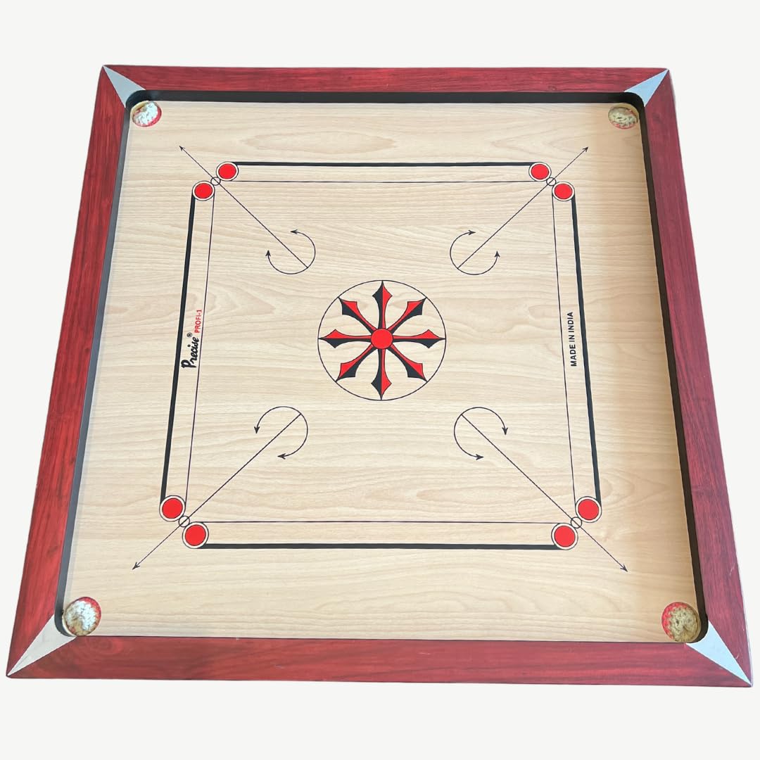Indian Carrom Game Board Siscaa Champion Fighter Carrom Board Package