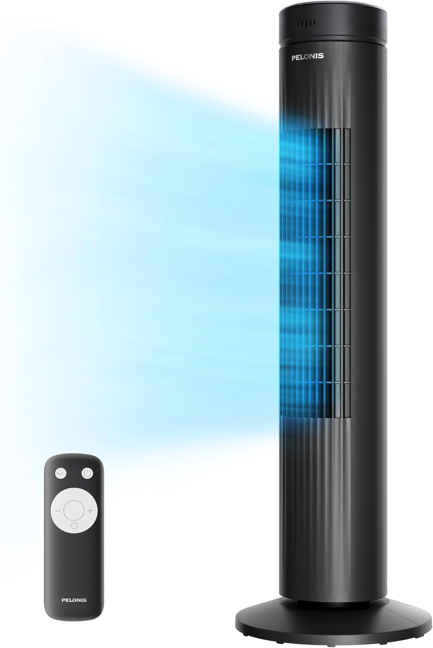 Amazon.com: Pelonis 30-Inch Oscillating Tower Fan for Bedroom – 3 Speed ...