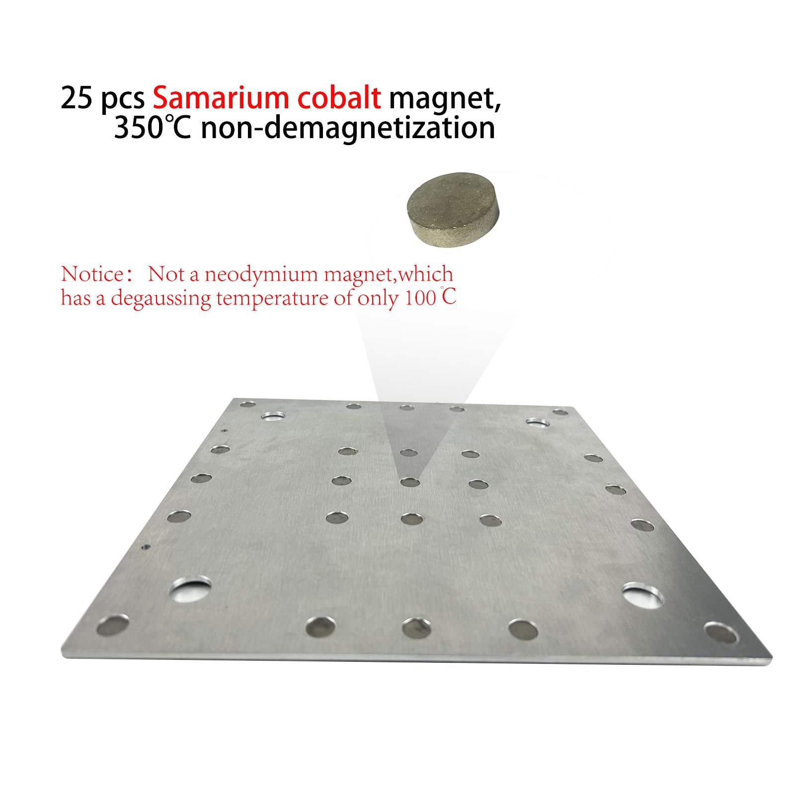 Snapklik.com : 350C Availability 3D Printer Magnetic Aluminum Substrate ...