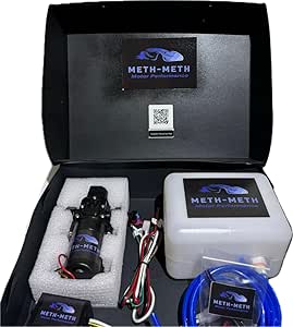 Meth-Meth Motor Performance Methanol Injection Kit with Pump, Nozzle ...