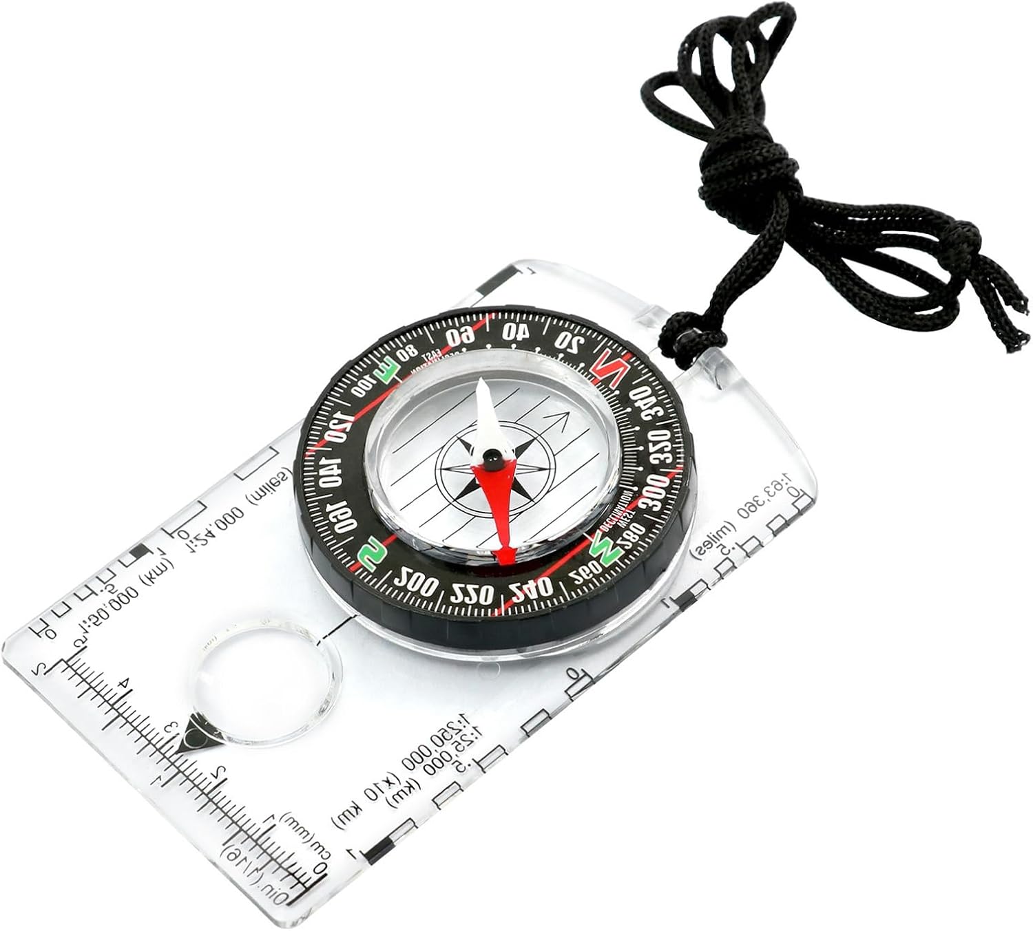 Amazon.com: Tainrunse Hiking Survival Navigation Compass Rust-Resistant ...