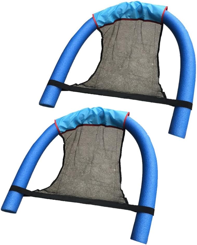 Amazon.com: Homoyoyo 2Pcs Floating Pool Chairs Noodle Slings Mesh ...
