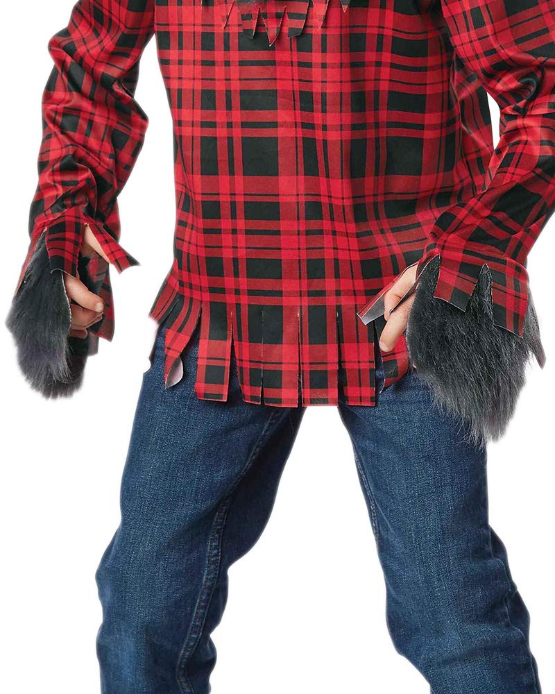 Snapklik.com : Seasons Direct Halloween Boys Gray Full Moon Werewolf ...